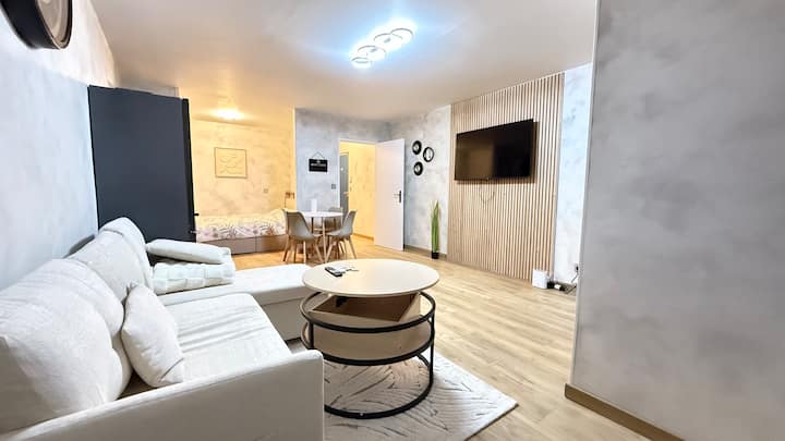 Appartement Chic Avec Jacuzzi - Metz