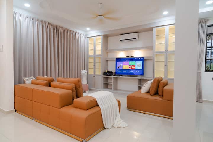 Alma Leisure House 4r3b – W/snooker,ktv & Bbq - Batu Kawan