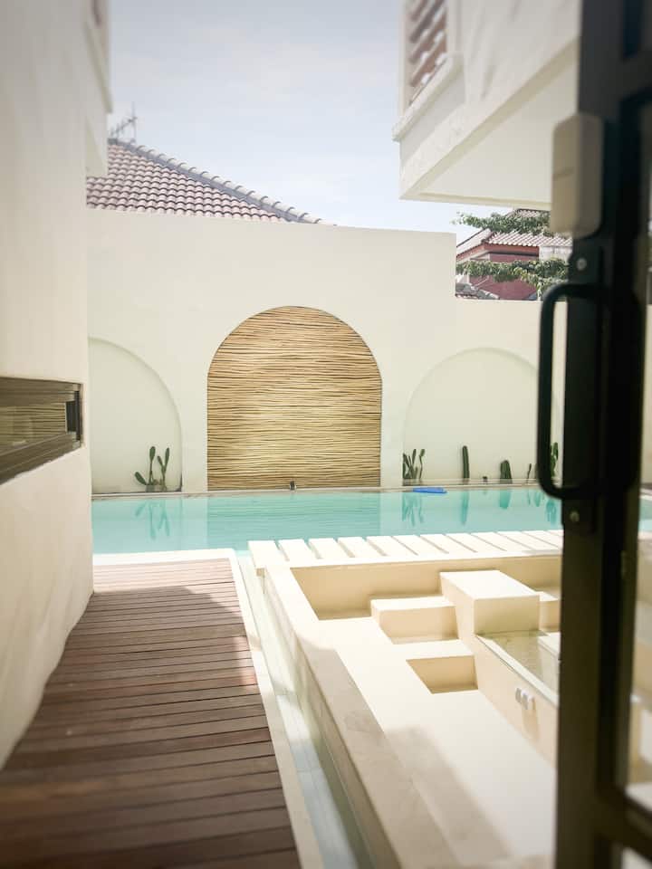 Modern Arabian House With Pool (Family Only) - Surabaya