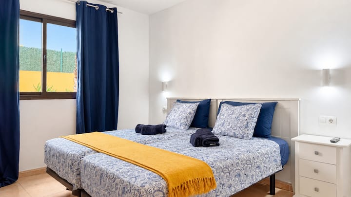 Casita Papagayo 130 Sunny Bungalow Resort W/ Pool - Corralejo