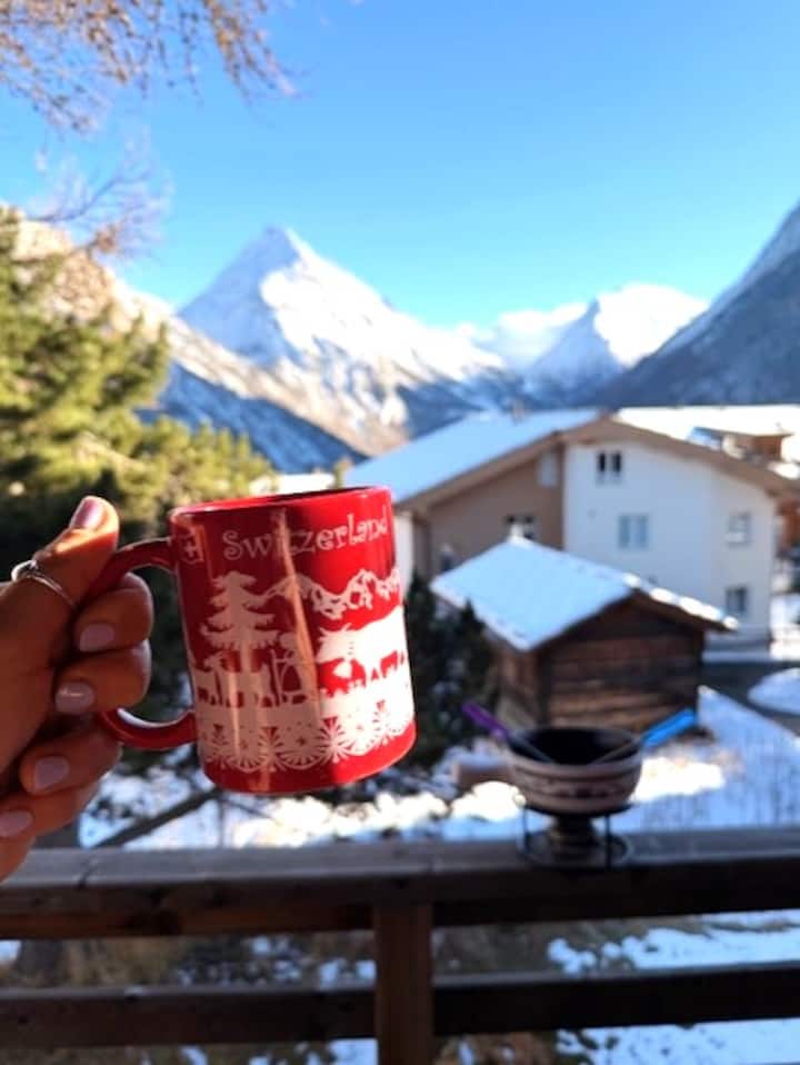 Charmante 1.5 (40m2) Zimmerwohnung - Saas-Fee