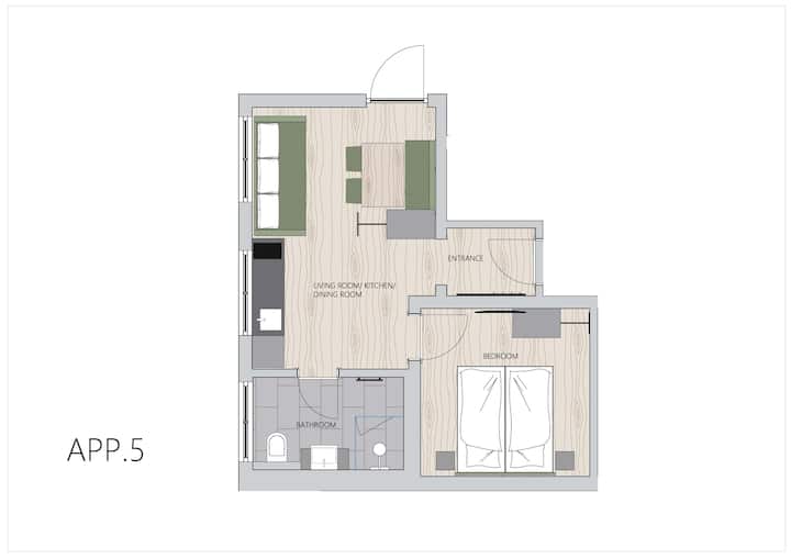 Mila - Apartment No.5 - 34 M² - Saalbach-Hinterglemm