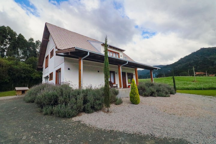 Casa De Campo Lenha No Fogo - Urubici