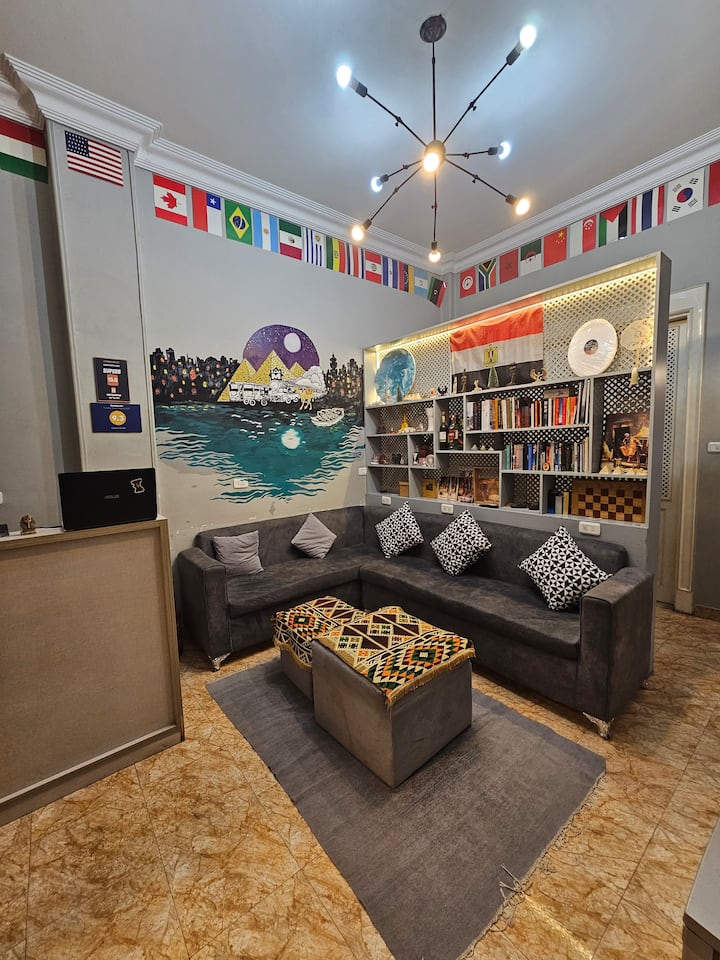 Cheers Hostel Cairo - Cozy Triple Room - Le Caire