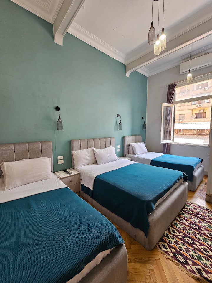 Cheers Hostel Cairo - Cozy Triple Room - Cairo