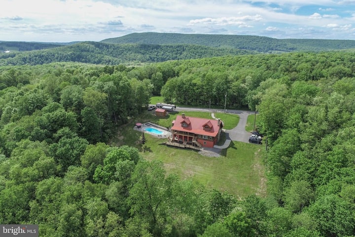 Luxury 6br Cabin|hottub|heatedpool(summer) - Maryland