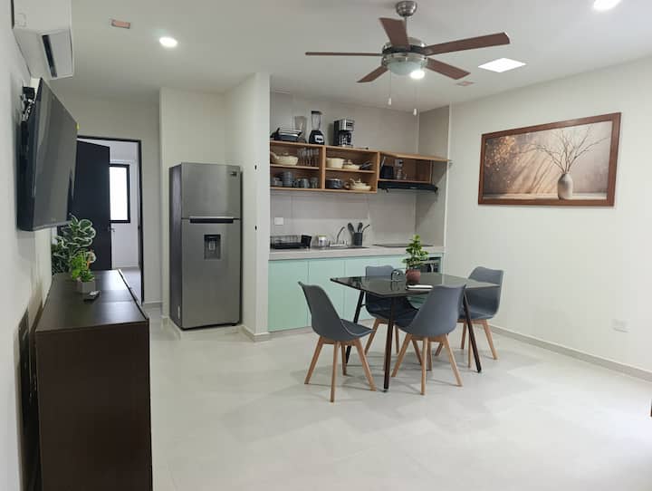 "¡Departamento Cómodo! En Ubicación Privilegiada - Mérida