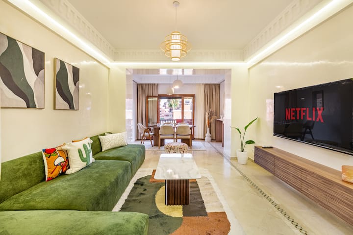 Appartement Moderne, Plaza Gueliz - Marrakech