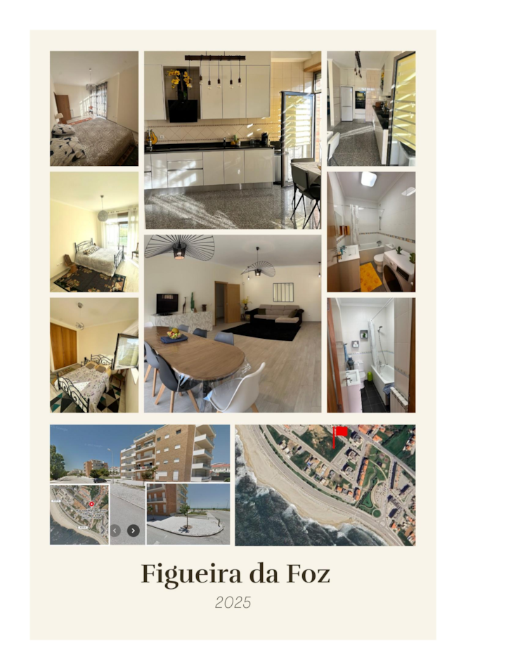 Grand Apt Bord De Mer – 6/8 Pers - Figueira da Foz