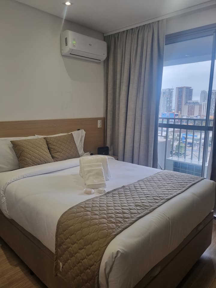 Lindo Studio 3min Metro Ana Rosa - Liberdade