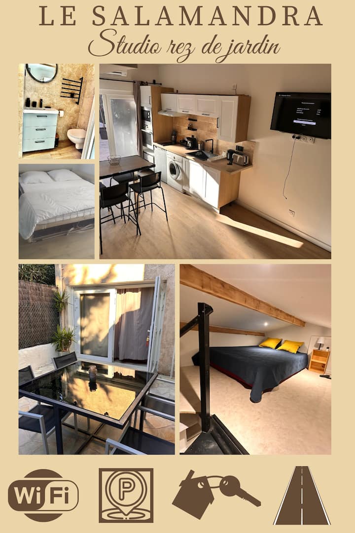 Rez De Jardin Stationnement Privatif Wifi - Six-Fours-les-Plages