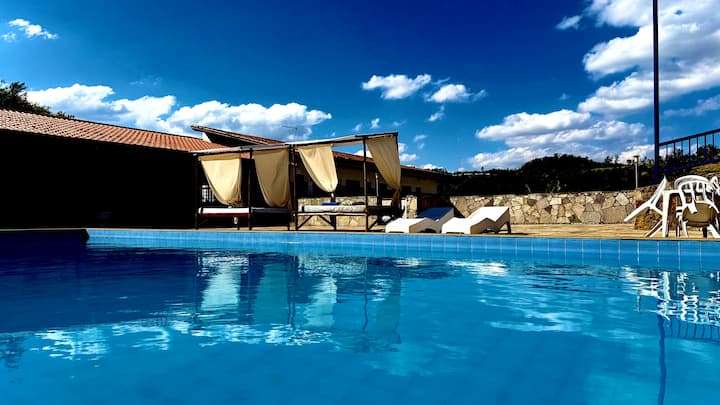 Studio Aconchegante Com Piscina E Café Da Manhã - Amparo