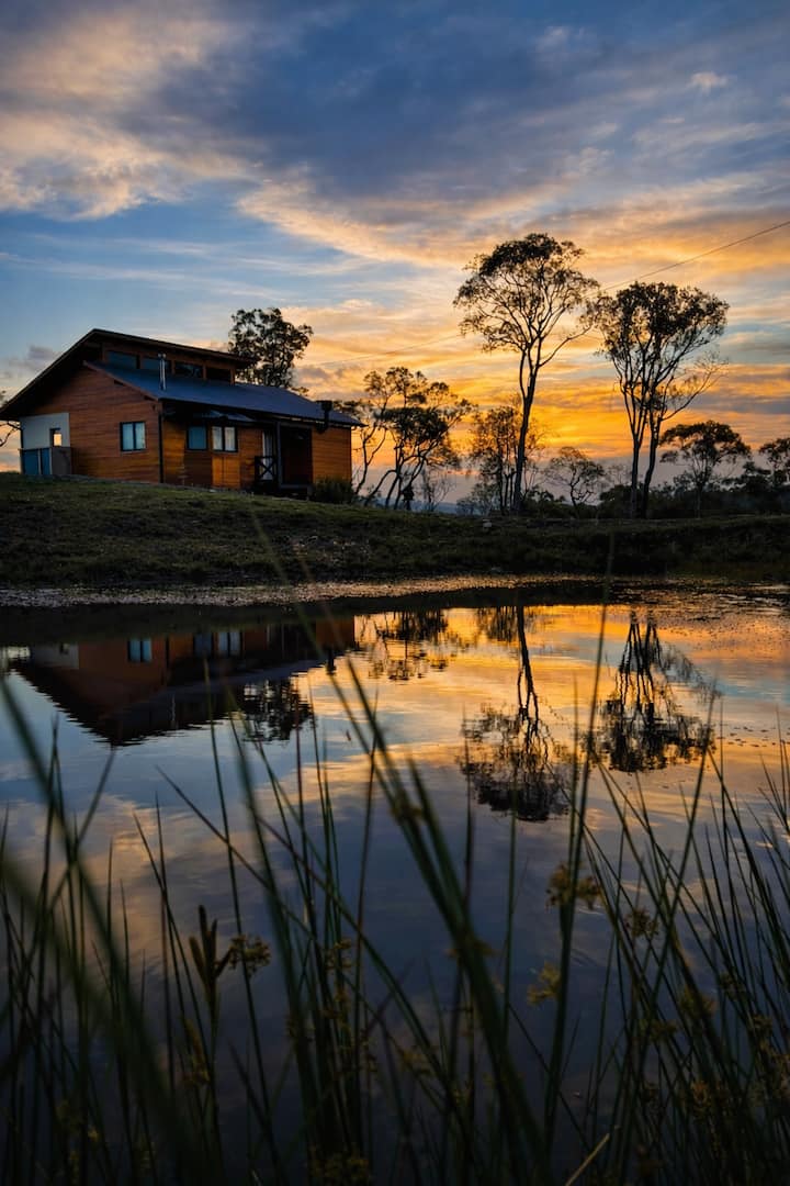 Cabana Premium Romântica Com Vista Na Serra - Bom Retiro