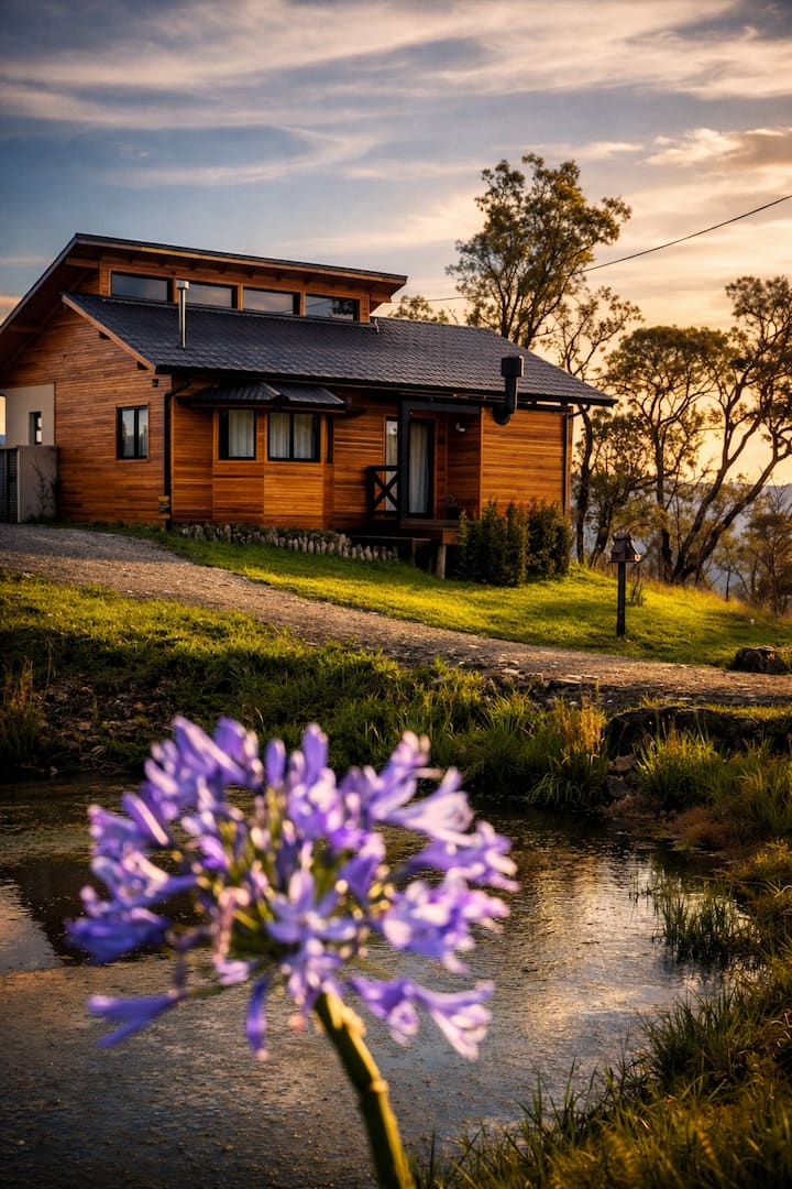 Cabana Romântica, Banheira, Lareira E Privacidade. - Bom Retiro