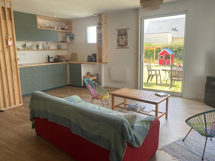 Maison Familiale, Proche Mer - Plage de Gouville-sur-Mer
