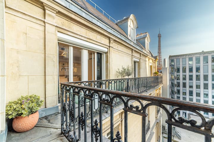 5* Luxe 3 Chambres Champs ÉLysée - Trocadéro