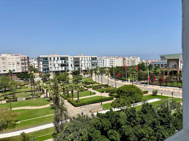Confort Luxueux Au Coeur De Wilaya Vue Sur Jardin - Tetouan