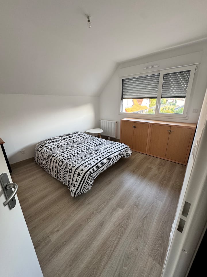 Chambre Privée 2 à L’étage - Stella Plage