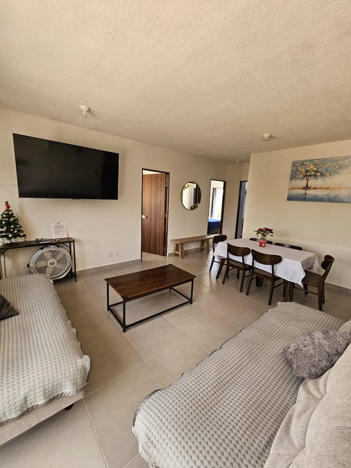 Estadía Perfecta: 3 Hab, Gym, Alberca Y 2 Baños - Playa del Carmen