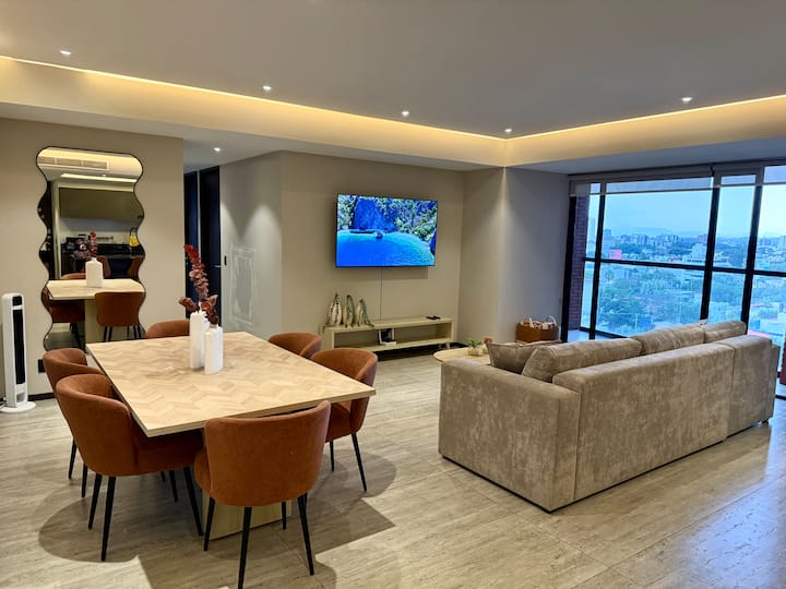 Lujoso Depto. 9b Zona Americana •Castoldi Design• - Guadalajara