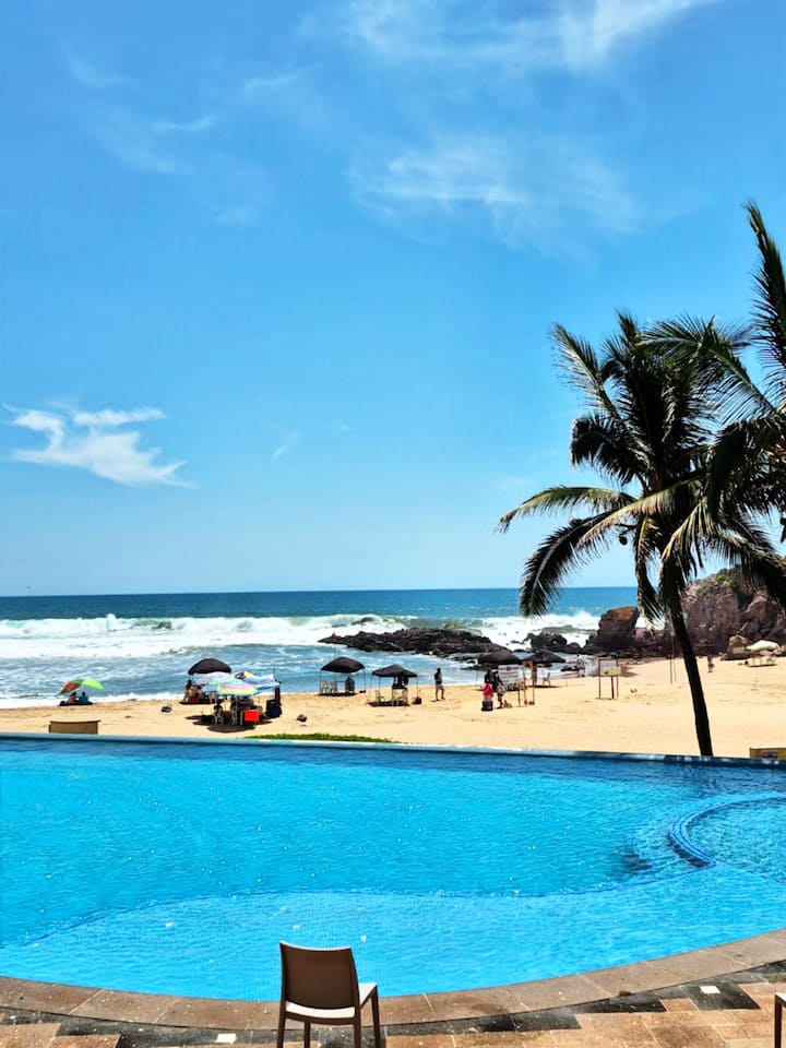 Residencial Playas Brujas De Lujo Alberca Y Playa - Mazatlán