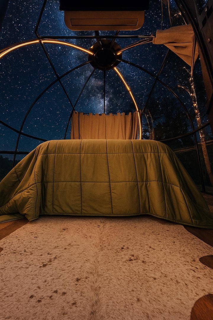 Cabana De Cúpula Com Café Da Manhã Em Chapecó -