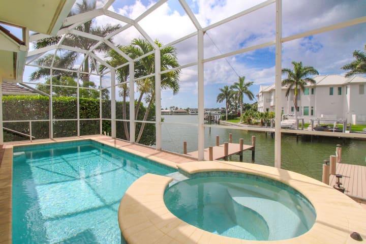Marco Island Pool Home+boat Dock - Marco Island, FL
