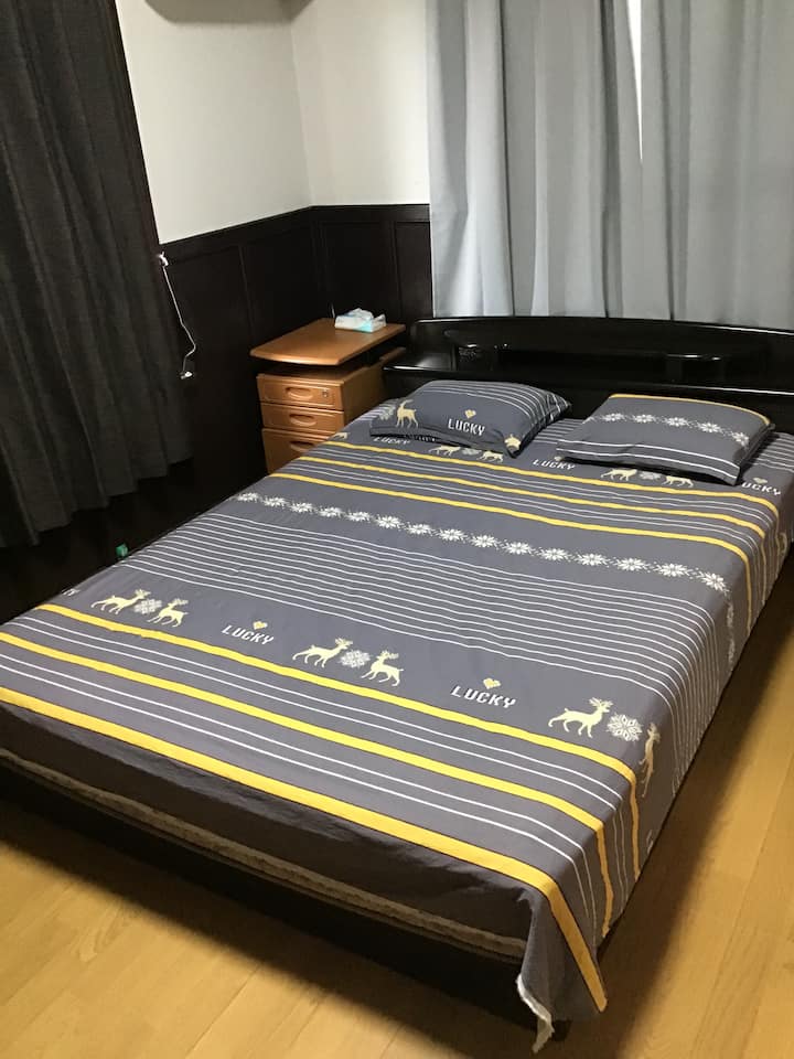 安易旅館1号房間2人房間 - Okayama