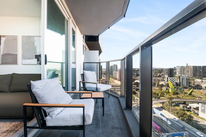 Marco Southbank, Views Huge Balcony Study Pool Gym - St Kilda