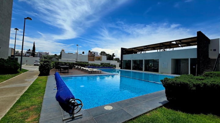 Depto. Agave 3 Recamaras Alberca 5 Min  Arena Gdl - Guadalajara
