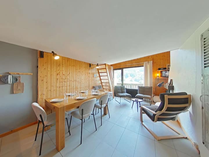 Appartement 3 Pièces  Mezzanine - 6 Couchages - Le - Le Grand-Bornand