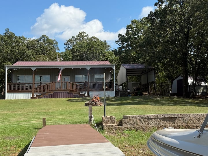 Lakefront Cabin On Shawnee Twin Lakes - Pink, OK