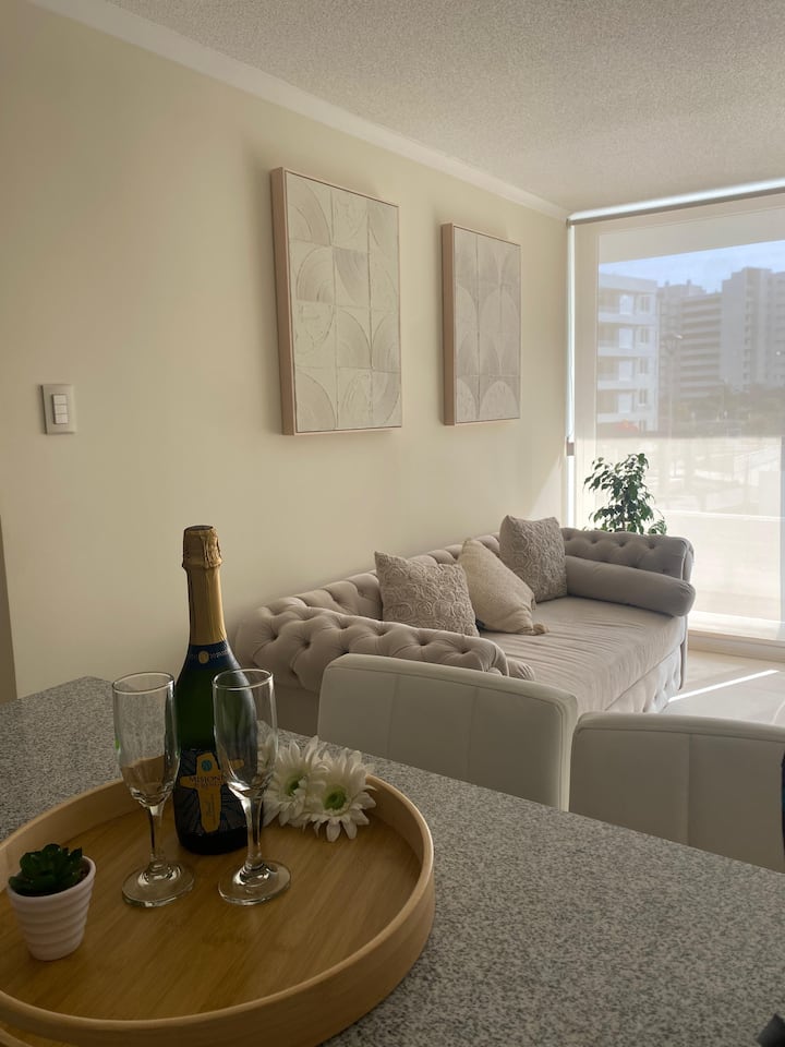 Departamento Vista Al Mar Iv La Serena. - La Serena