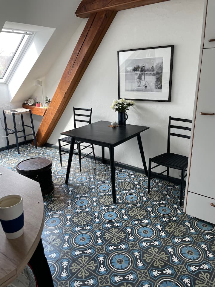 1-bed Room Apartment In Lively Kreis 4, Fireplace - 