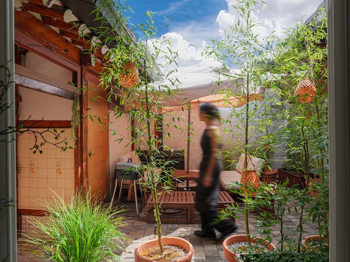 New 대나무가 있는 한옥 독채 [죽마재] #모던#프라이빗 정원 - Seoul