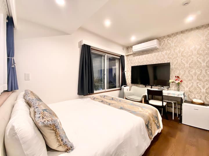 V201-202ax/总武线大久保駅2分鐘山手线新大久保駅5分鐘/新宿高級酒店 - Tokyo