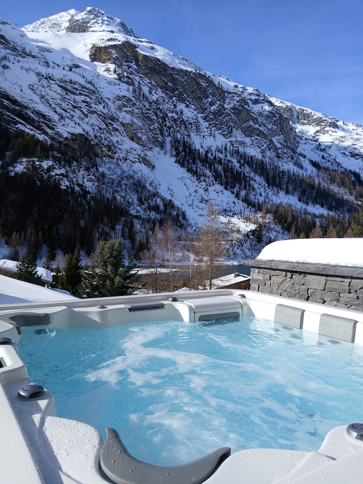 Great Views, Jacuzzi, Sauna, Ev Charger, Fitness - Tignes