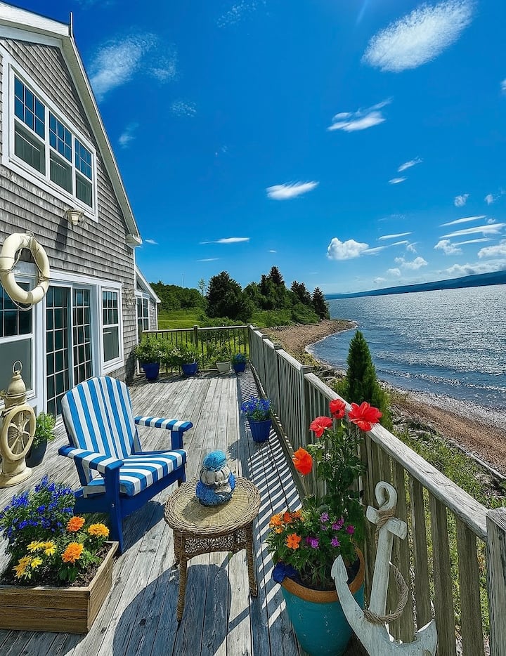 Anchor House On The Cabot Trail - Cape Breton Island