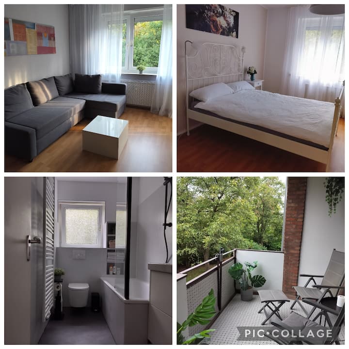 Citynahe Wohnung M. Sonnenbalkon - Neuss