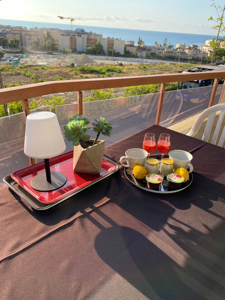 Le Santa Monica - Appartement Vue Mer - Rcm - Roquebrune-Cap-Martin