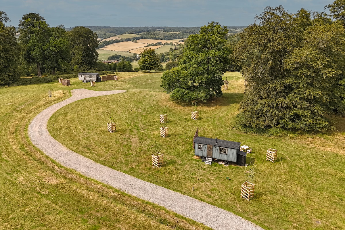Quercus & Redwood - 4 personnes - Cabanes de berger (Royaume-Uni ...