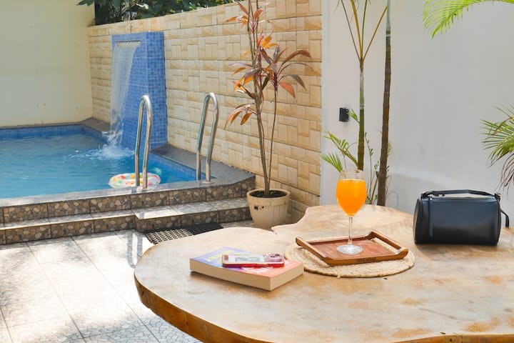 4br Pvt Pool Villa | 5 Min To Uddo Beach, Thalassa - Goa