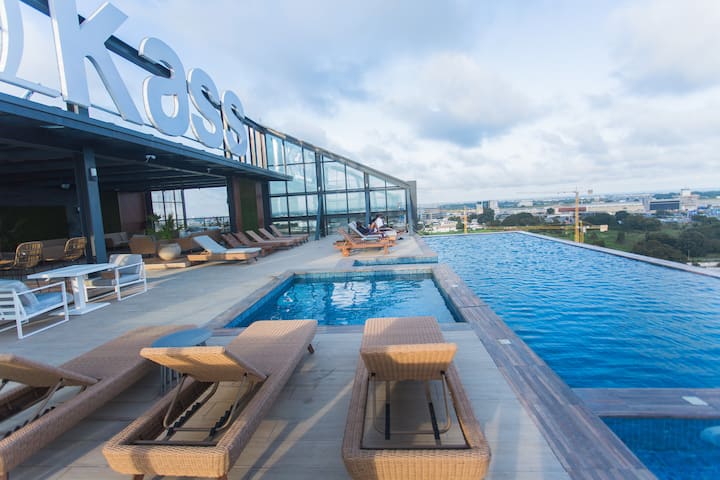 Fully-furnished 1 Bedroom With Breakfast At Kass - Accra