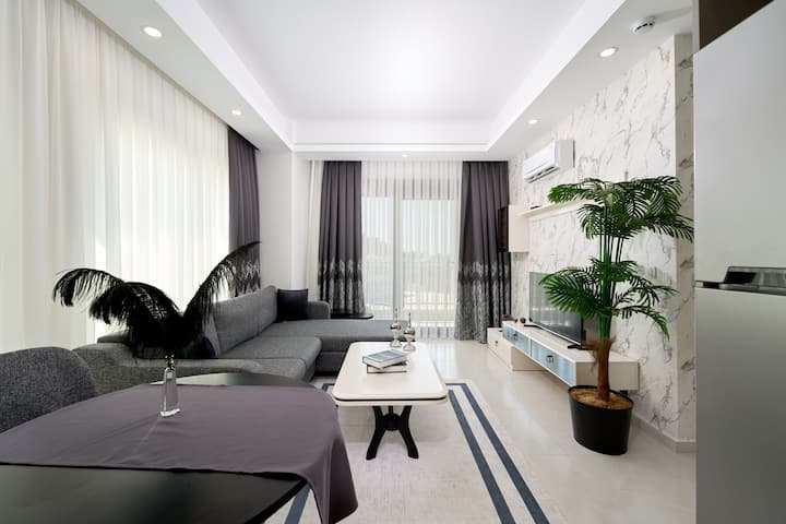 New 1+1 Apartment Annabella Residence With Pool 3 - Konaklı