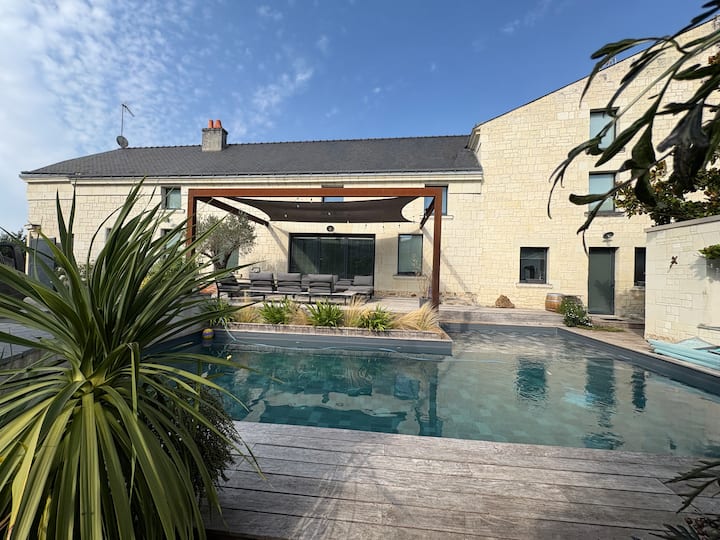 Maison De Charme Avec Piscine - Saumur