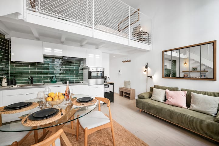 Charmant Duplex Au Coeur Du Centre Ville, A/c - Plages de Menton