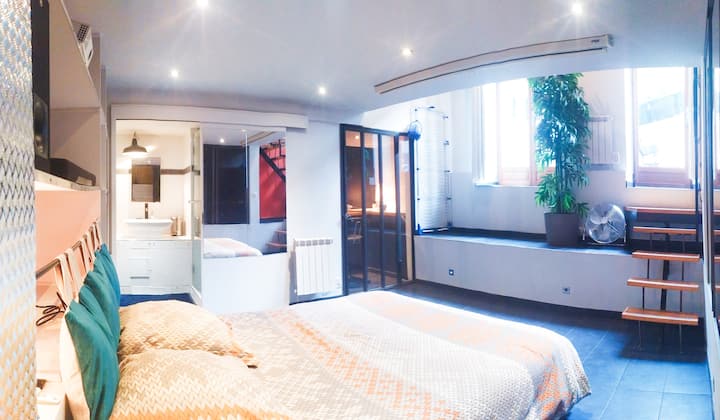 Appartement T2 Atypique - Villeurbanne