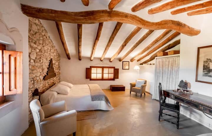 Casa Rural Con Chimenea Y Terraza Privada Con Bbq - Valls