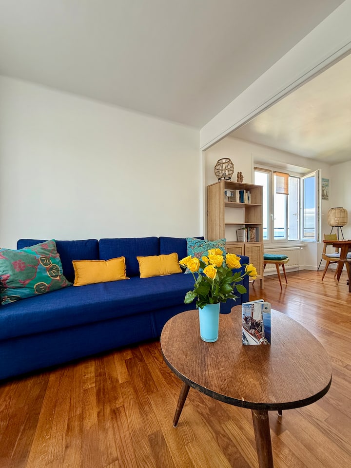 Appartement Confortable Vue Mer Accès Plage à Pied - Douarnenez