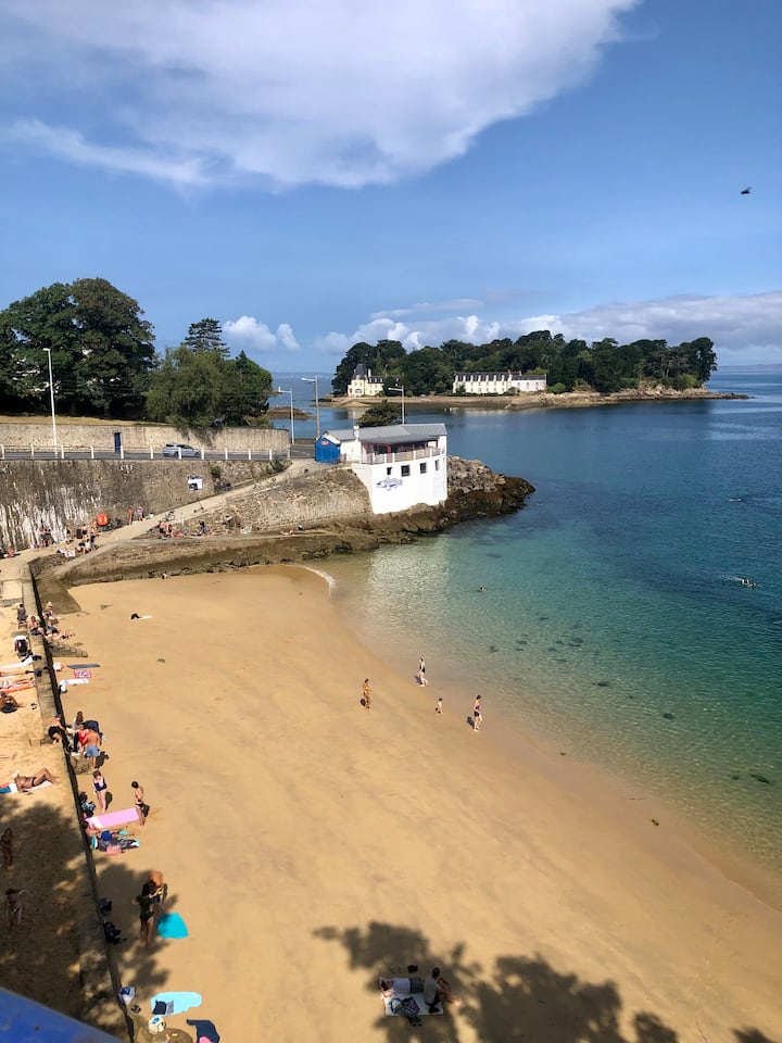 Confortable Appartement- Vue Mer & Accès Plage 3mn - Douarnenez